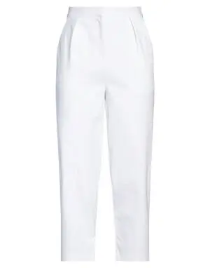 ANONYME DESIGNERS Tapered Cropped Pants - White