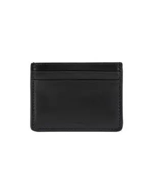 Sandro Soft Leather Document Holder - Black