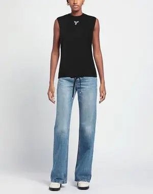 John Richmond Sleeveless Sweatshirt - Black