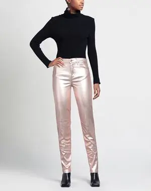 Guess Slim-leg Pants - Rose Gold