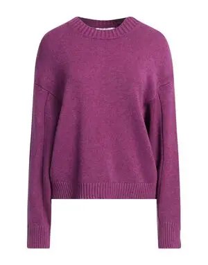 CARACTÈRE Knitted Sweater - Purple