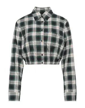 Maje Cotton Tartan Shirt - Green