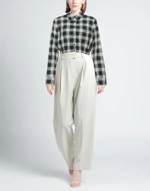 Maje Cotton Tartan Shirt - Green