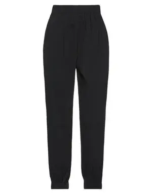 SOLOTRE Tapered Pants With Elasticized Waist - Black