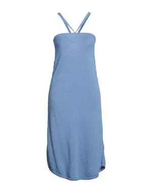 NA-KD Knitted Midi Dress - Blue