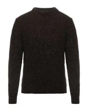 GAZZARRINI Knitted Crewneck Sweater - Brown