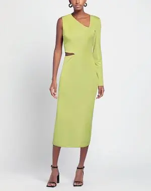 VICOLO Midi Bodycon Dress - Green