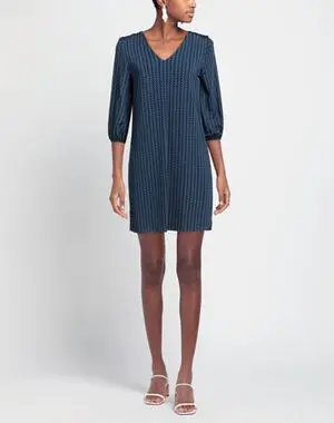 CARACTÈRE Mini Dress - Blue