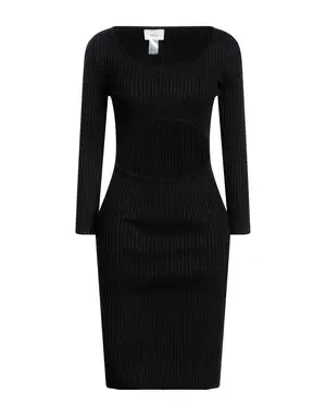 VICOLO Midi Bodycon Dress - Black