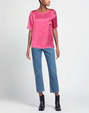 CARACTÈRE Collar Top - Pink