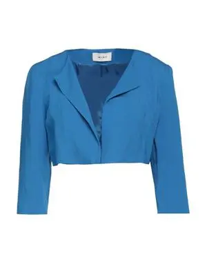 VICOLO Single-breasted Blazer - Blue