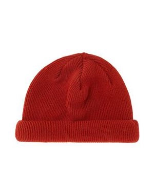 8 BY YOOX Recycled Wool Knit Docker Beanie - Brick