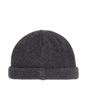 8 BY YOOX Recycled Wool Knit Docker Beanie - Grey