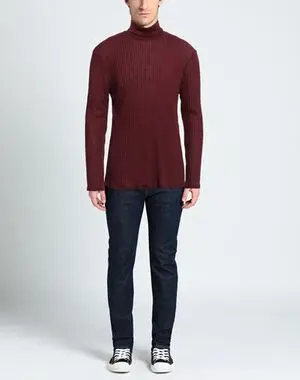 TAKESHY KUROSAWA Knitted Turtleneck - Red