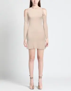 VICOLO Mini Dress - Beige