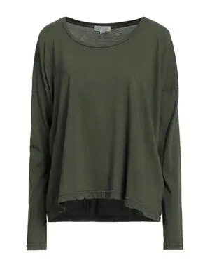 Crossley Woman T-shirt Garnet Size L Cotton Green