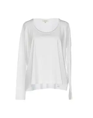 Crossley Woman T-shirt Garnet Size L Cotton White