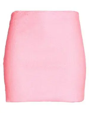 VICOLO Mini Sequined Skirt - Pink