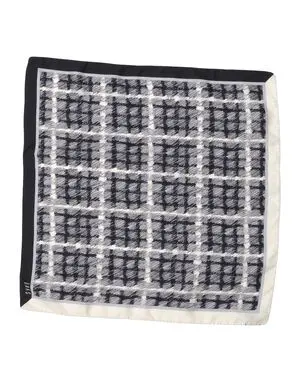 DAKS Scarf Silk - Black