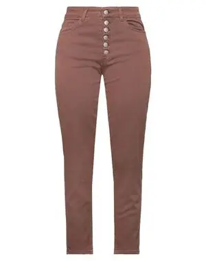 KARTIKA Tapered Mid-rise Jeans - Brown