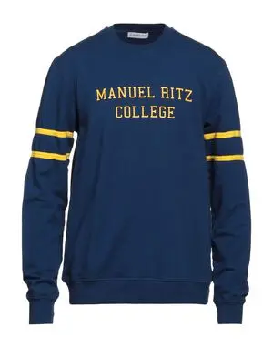 MANUEL RITZ Fleece Sweatshirt With Logo