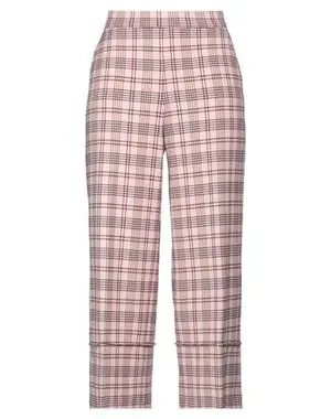 DIANA GALLESI Tartan Straight Leg Pants