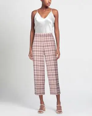DIANA GALLESI Tartan Straight Leg Pants
