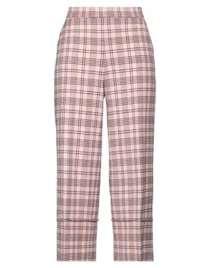 DIANA GALLESI Tartan Straight Leg Pants