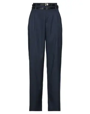 VICOLO Wide Leg Pants - Navy Blue