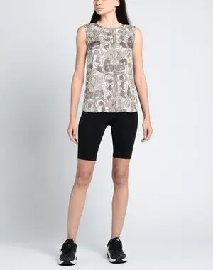 KANGRA Floral Print Top - Grey