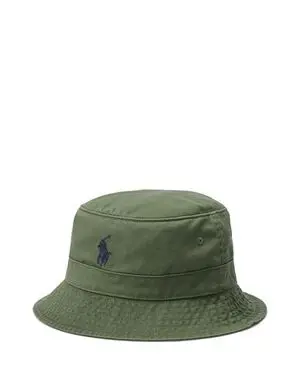 Polo Ralph Lauren Cotton Chino Bucket Hat Green