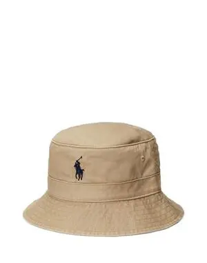 Polo Ralph Lauren Cotton Chino Bucket Hat Sand