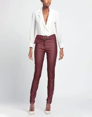 8PM Coated Slim-leg Trousers