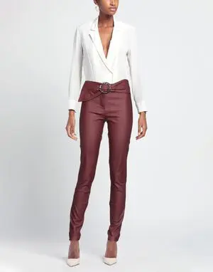 8PM Coated Slim-leg Trousers