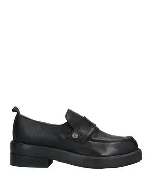 OXS Leather Loafers - Black