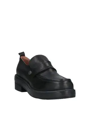 OXS Leather Loafers - Black