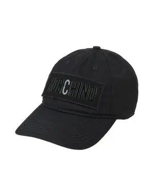 Moschino Cap In Polyamide, Acetate, And Viscose - Black