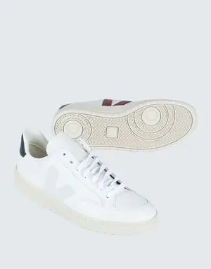 VEJA V- Leather Sneakers - White
