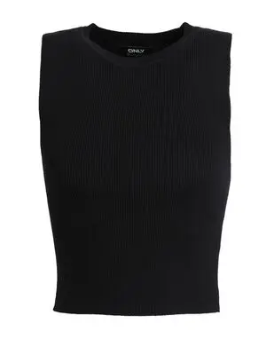 Only Viscose Nylon Top - Black