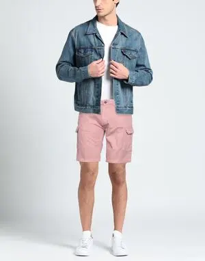 YES ZEE BY ESSENZA Cotton-linen Cargo Shorts - Pink
