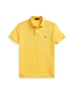 Polo Ralph Lauren Man Polo Shirt Green Size Xl Cotton Yellow