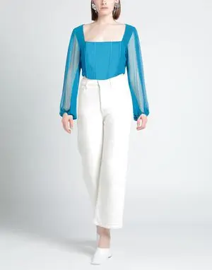 KONTATTO Crepe Crop Top