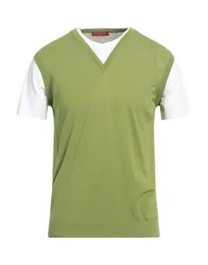 DANIELE FIESOLI Cotton Lightweight Knit Sweater - Green
