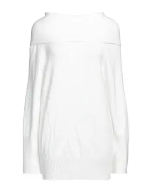 BIANCOGHIACCIO Turtleneck Knit Top - White
