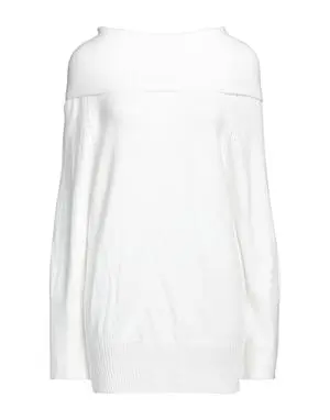 BIANCOGHIACCIO Turtleneck Knit Top - White