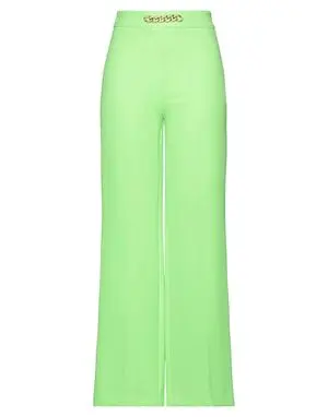 VICOLO Wide Leg Pants With Appliqués - Green
