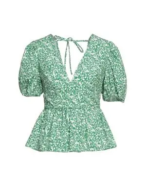 Topshop Peplum Floral Top