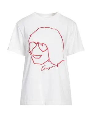 Kenzo T-shirt With Appliqués - White
