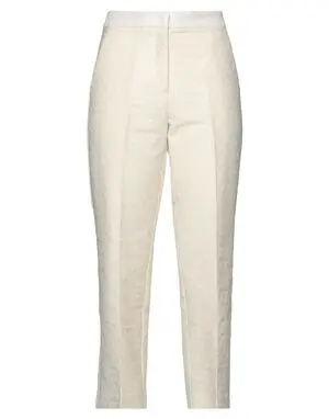 19.70 NINETEEN SEVENTY Tapered Jacquard Pants - White