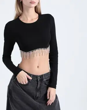 Only Crop Top With Appliqués